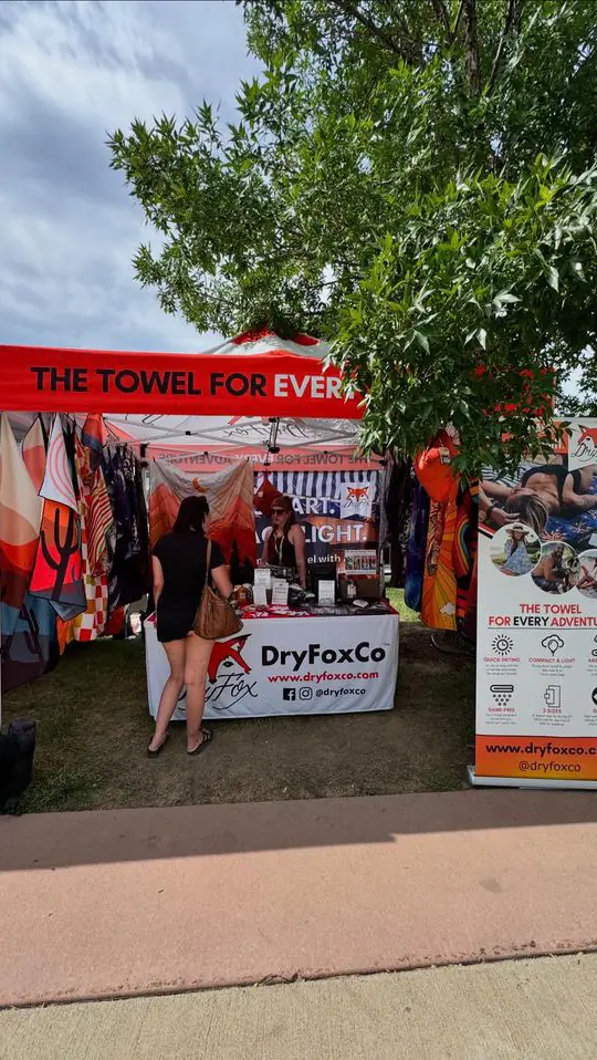 DryFoxCo | Compact Towels For Travel, Camping, Beach, Sports